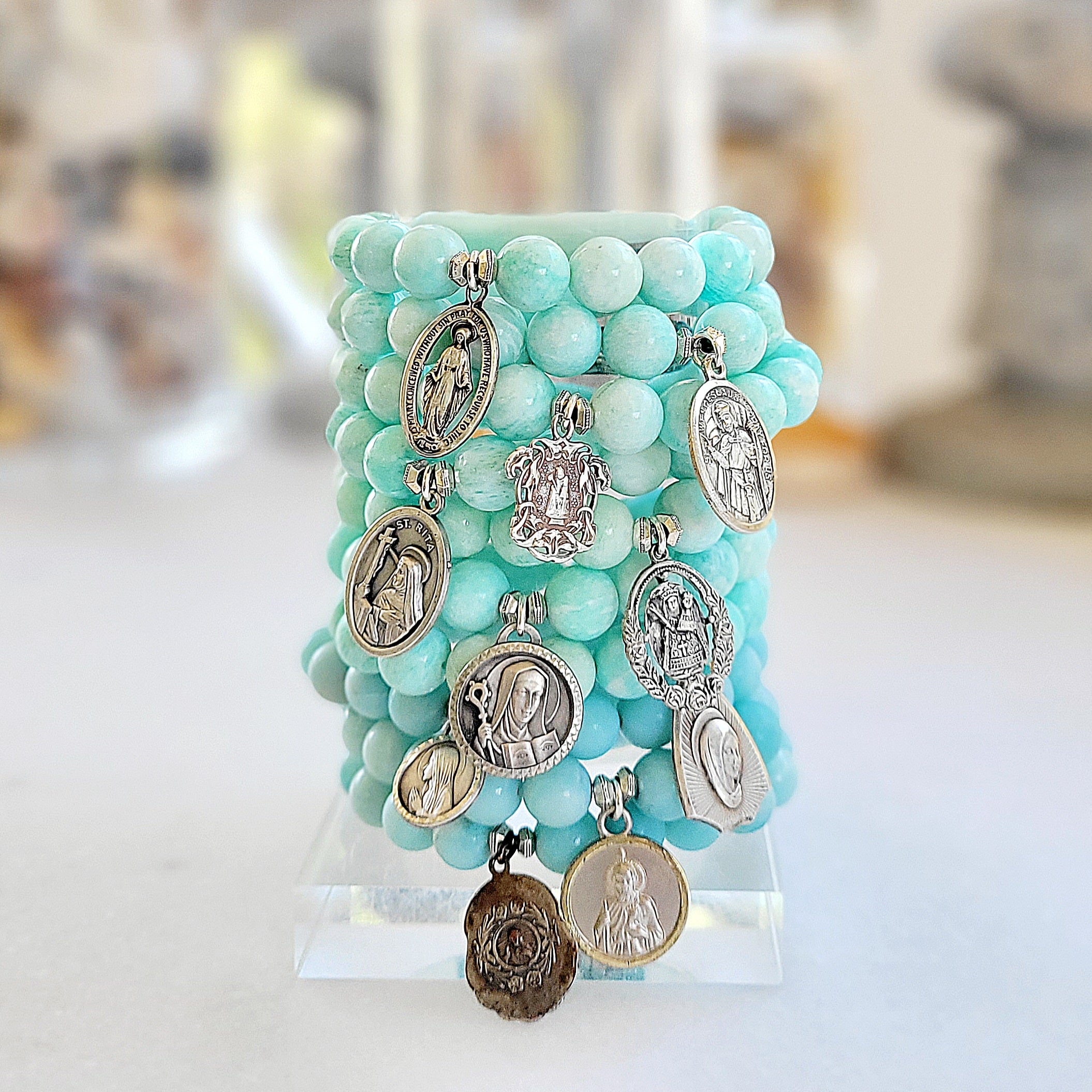 Brazilian Amazonite Collection by Afterlife Designs – Afterlife Jewelry ...