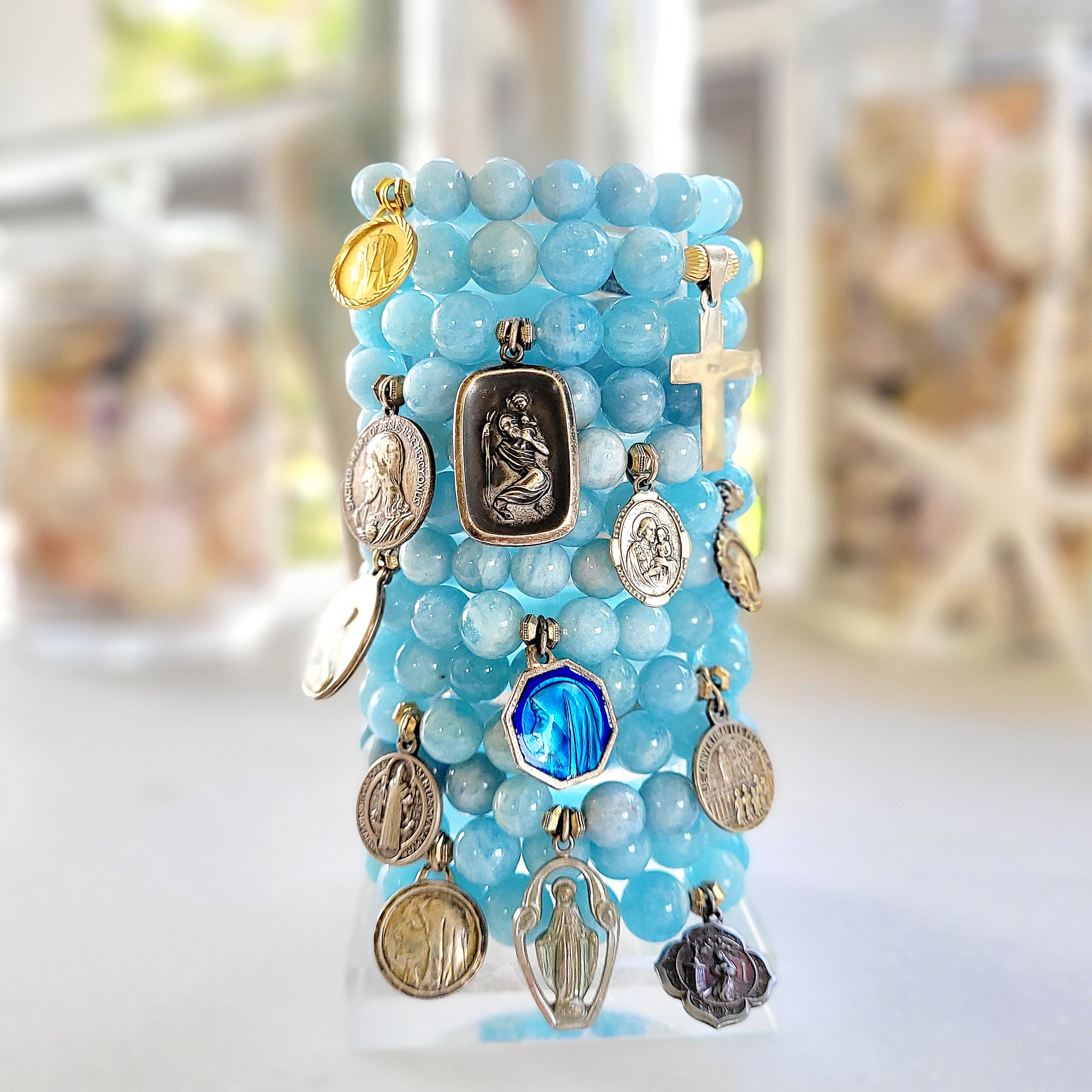 Aquamarine Collection by Afterlife Jewelry Designs
